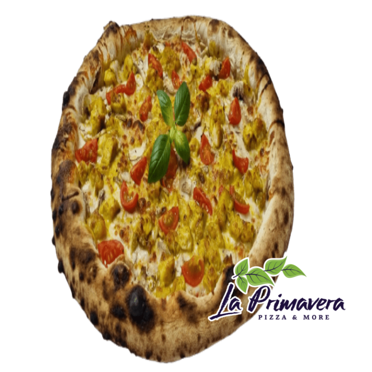 Pizza Pui & Curry - Pizza Primavera